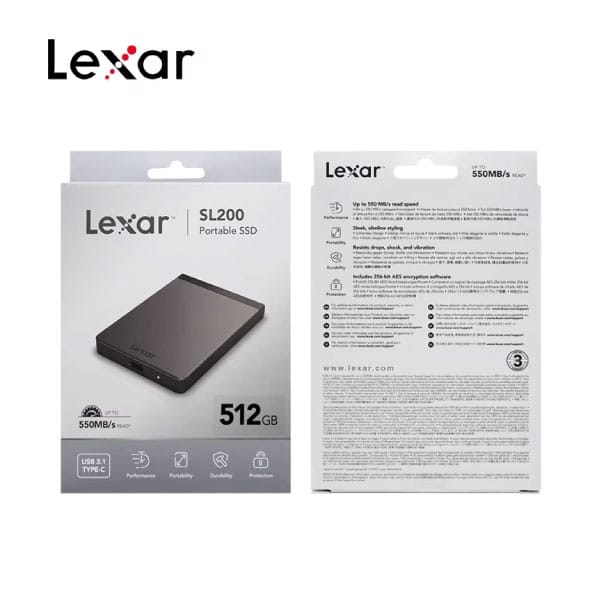 Lexar 512GB External Portable SSD » Lapsol Technologies - Laptops ...