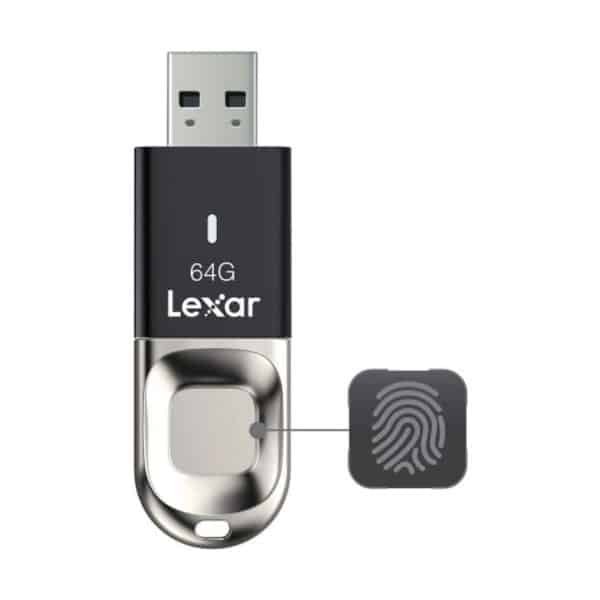 Lexar 64GB Fingerprint F35 USB 3.0 Flash Drive » Lapsol Technologies ...